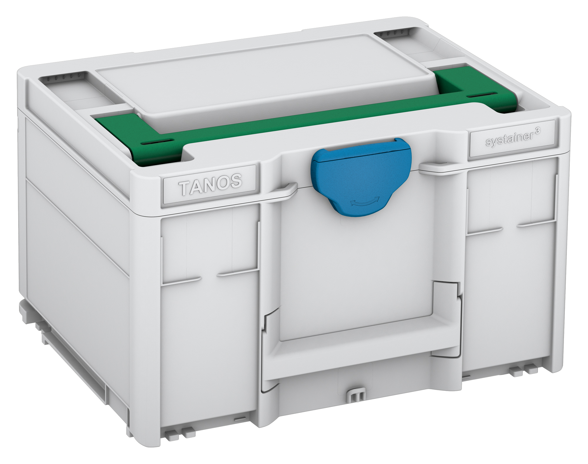 Systainer³ M 237 | Lichtgrau (RAL 7035) | Signalgrün (HKS 54 K ...