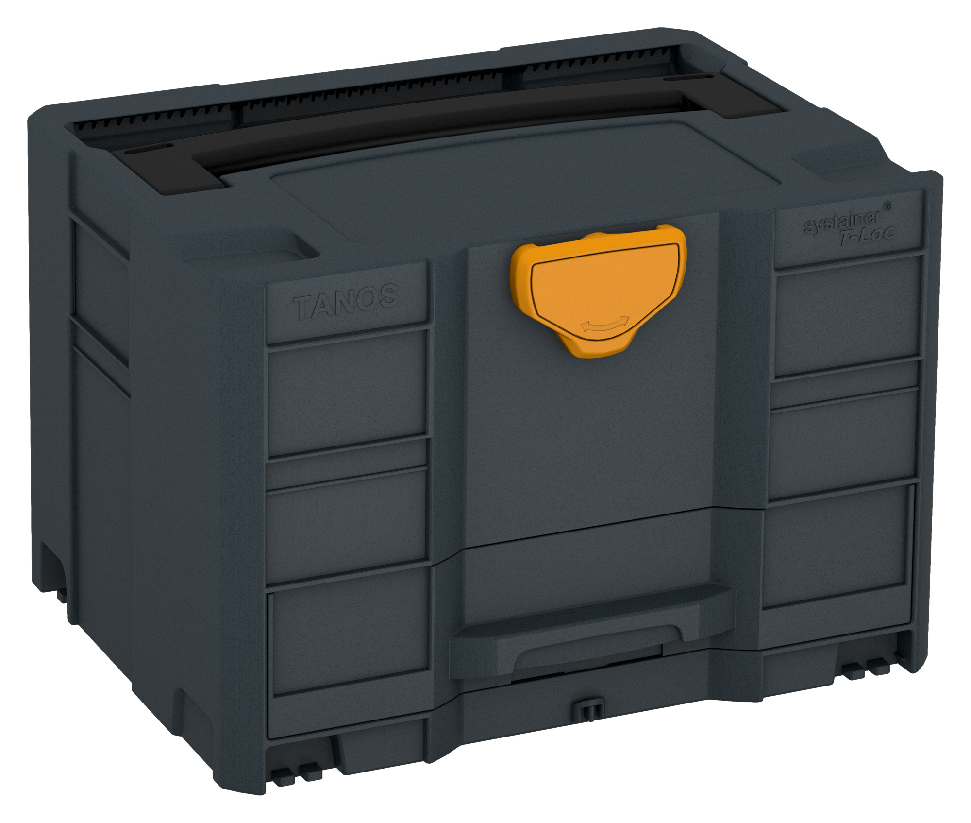 systainer® T-Loc „SYS-Combi II“ | Anthrazit (RAL 7016) | Schwarz (RAL ...