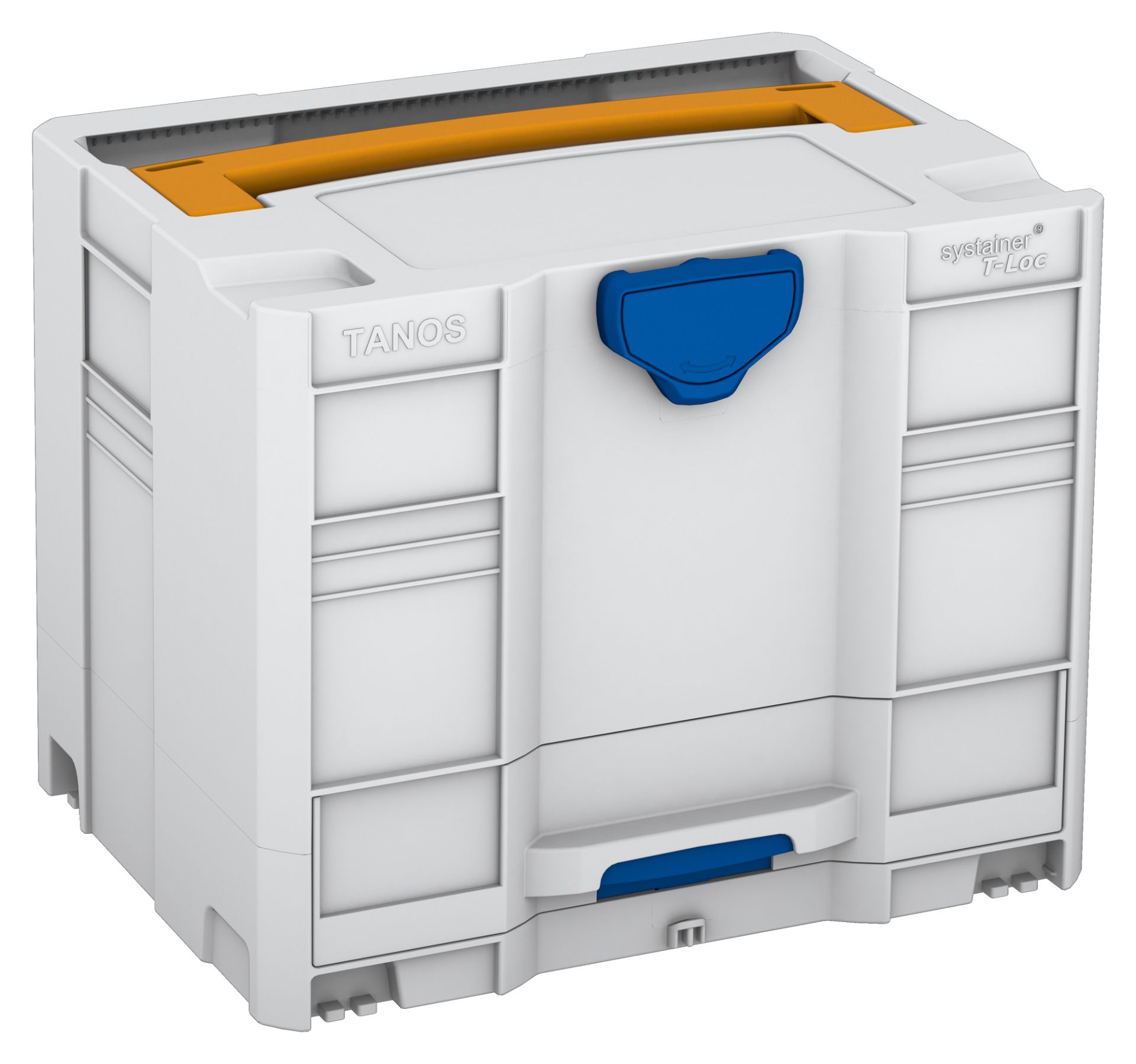 systainer® T-Loc „SYS-Combi III“ | Lichtgrau (RAL 7035) | Narzissengelb ...