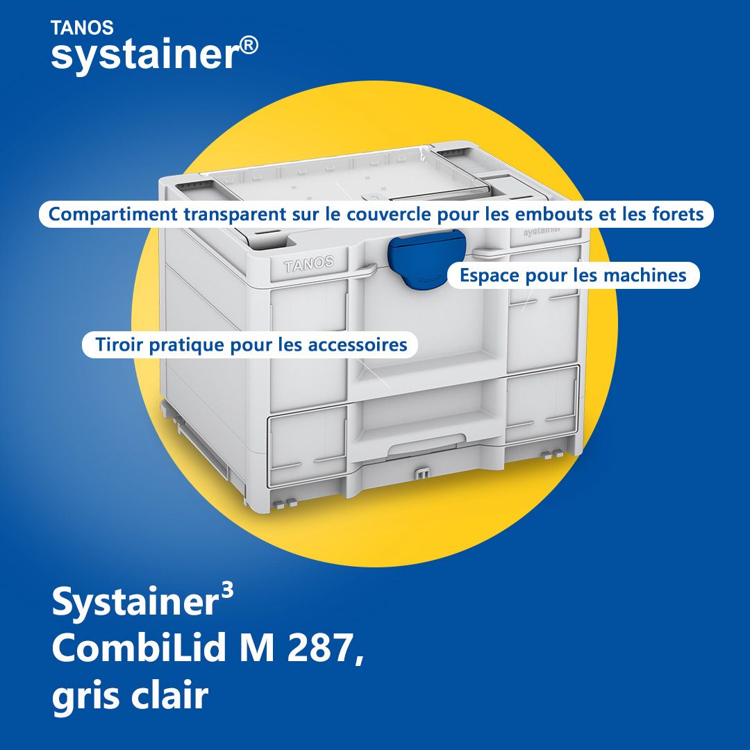 TANOS - systèmes de coffres empilables